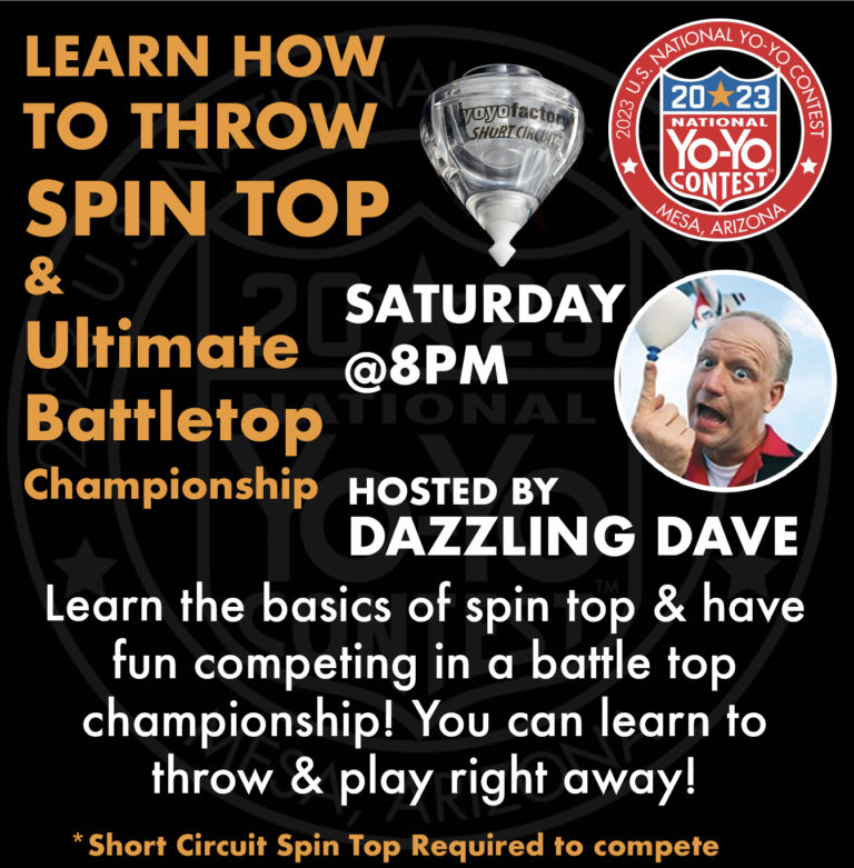 Schedule - National Yo-Yo Contest